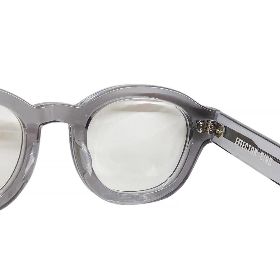 EFFECTOR エフェクター BIND/バインド Col.CLGY クリアグレー メガネ サングラス ボスリントンタイプ 正規品販売店 : Second Optical&Watch ...