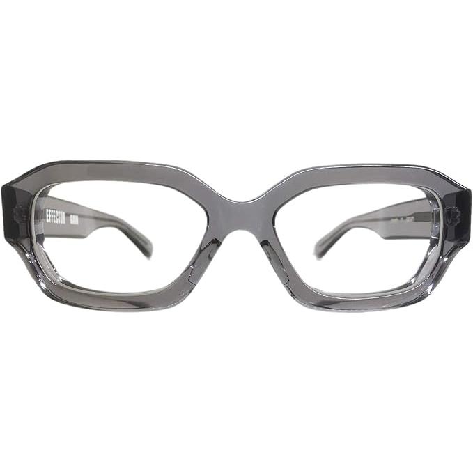 EFFECTOR EFFECTOR（エフェクター）「GAIN/ゲイン」 Col.CLGY クリアグレー メガネ サングラス オリジナルモデル スクエアタイプ 国内正規品販売店 : Second ...