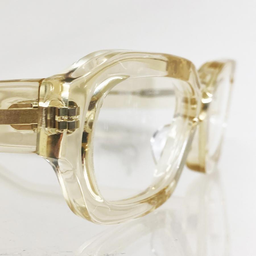 EFFECTOR（エフェクター） 「GAIN/ゲイン」 Col.KI キハク メガネ サングラス オリジナルモデル 多角形 スクエアタイプ 国内正規品販売店 : Second Optical ...