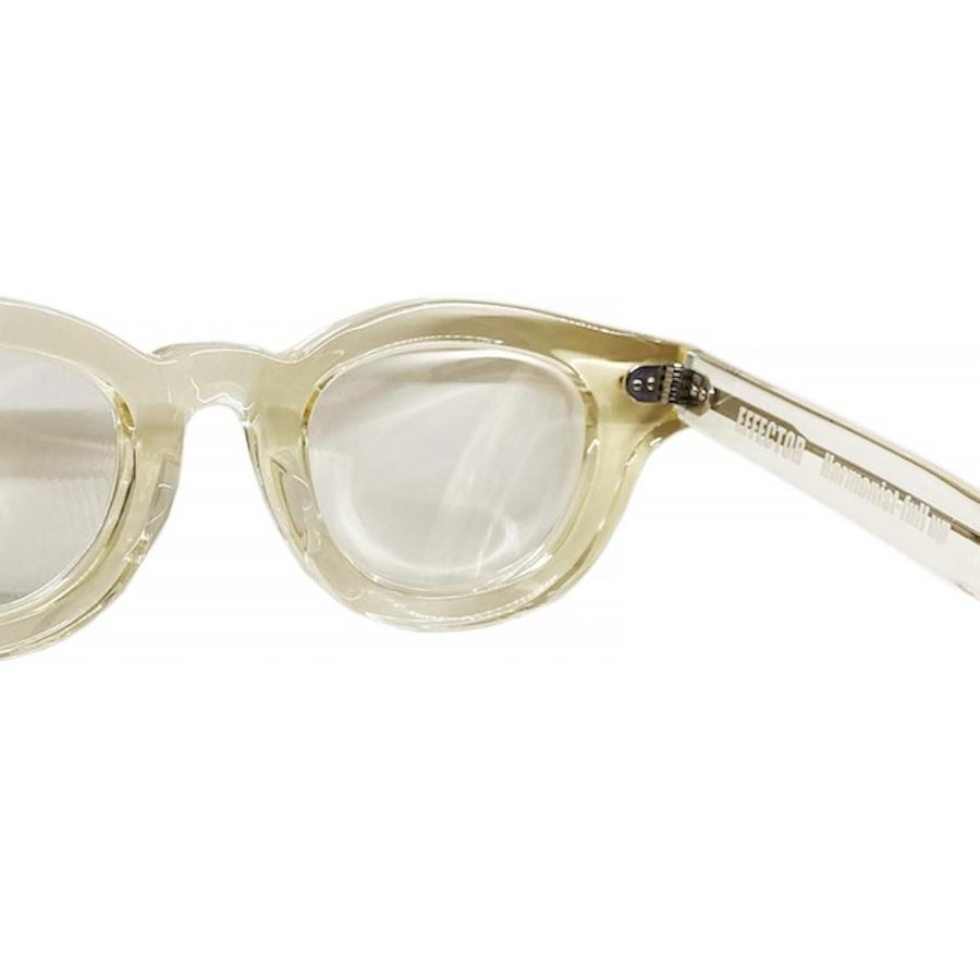 EFFECTOR エフェクター HARMONIST full up/ハーモ二ストフルアップ Col.KI キハク 10mm生地 メガネ ボストンタイプ 国内正規品販売店 : Second ...