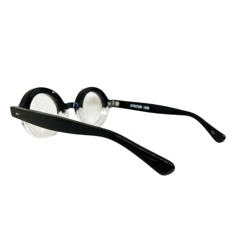 EFFECTOR エフェクター LICK/リ ック Col.BK2 黒×クリア メガネ サングラス ラウンドタイプ 正規品販売店 : ef364 : Second Optical&Watch ...