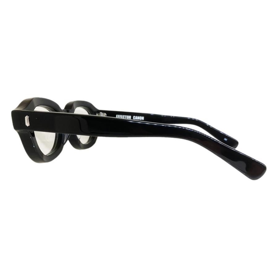 EFFECTOR エフェクター CANON/カノン Col.BK 黒 メガネ セルフレーム オーバルタイプ 国内正規品販売店 : Second Optical&Watch store - 通販 ...