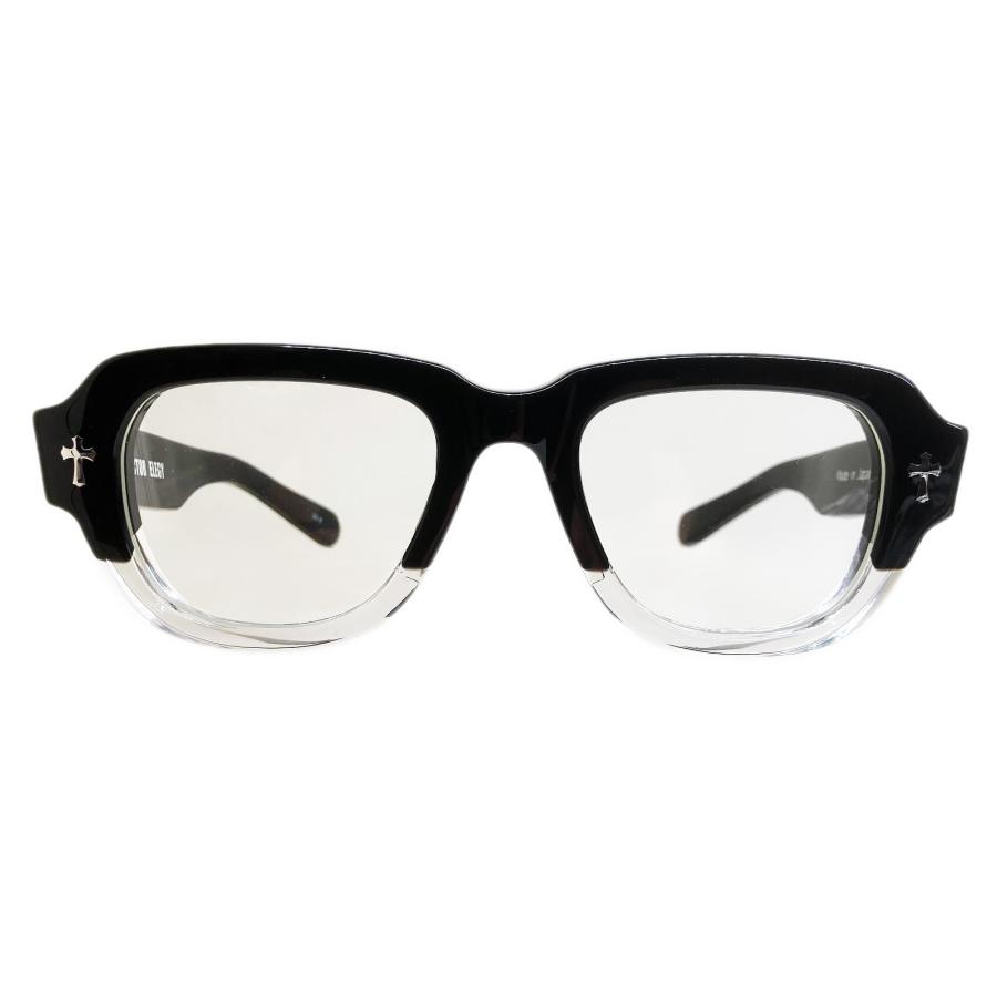 EFFECTOR エフェクター ELEGY/エレジー Col.BK2 黒×クリア メガネ セルフレーム スクエアタイプ 国内正規品販売店 : Second Optical&Watch ...