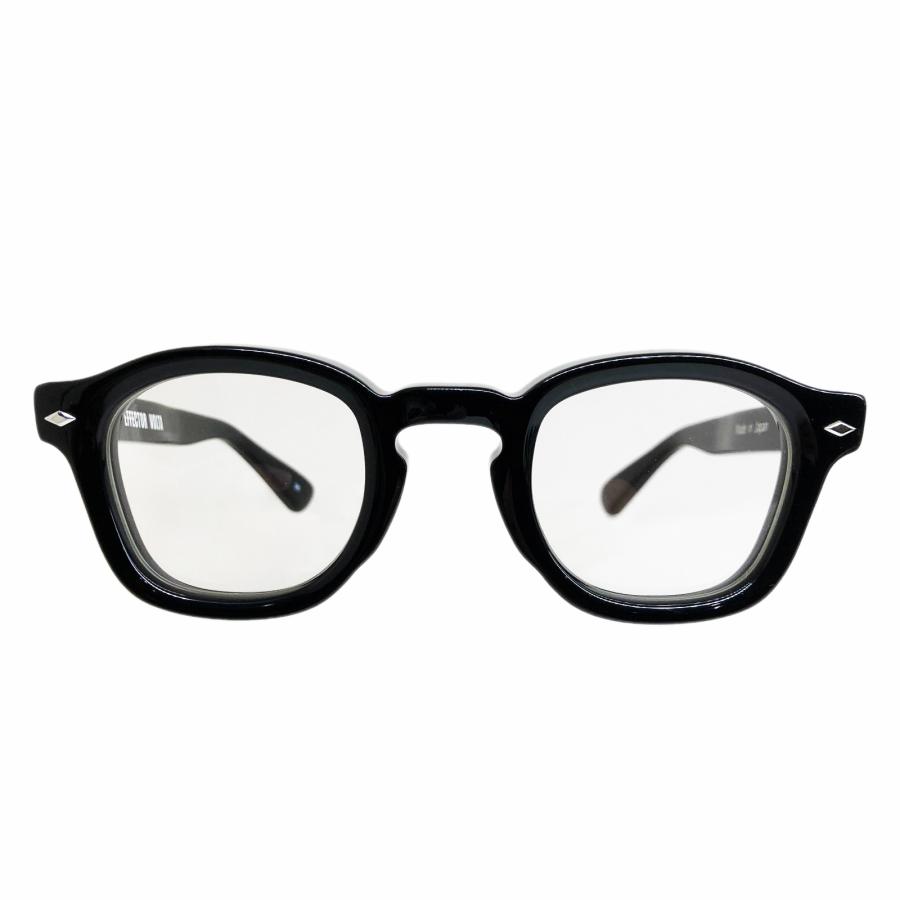 EFFECTOR（エフェクター） VOLTA/ボルタ Col. BK 黒 メガネ サングラス セルフレーム ラウンドスクエアタイプ 国内正規品販売店 : Second Optical ...