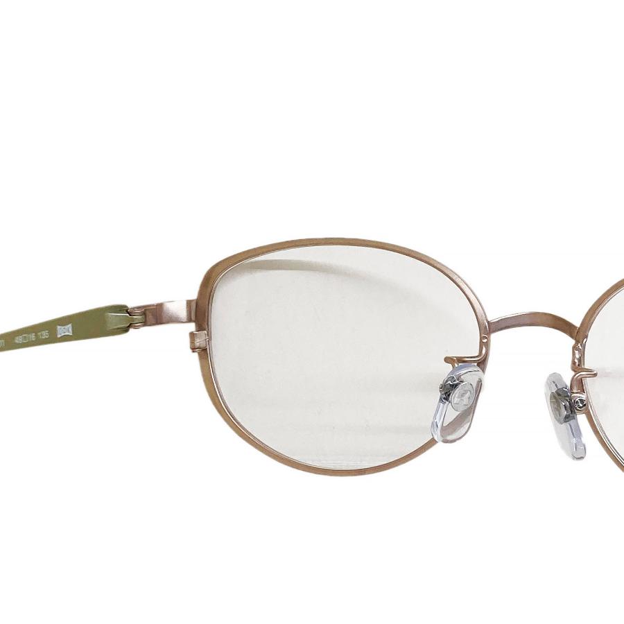 RIDOL リドル R-201 Col.1 マットゴールド / ベージュ 国産チタン製眼鏡フレーム : Second Optical&Watch store - 通販 - Yahoo!ショッピング