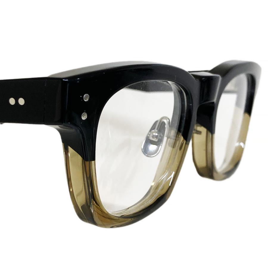 杉本圭 スギモトケイ KS-158 Col.45 ブラック/クリアカーキ メガネフレーム ウェリントン スクエアタイプ 正規販売店 :su023:Second Optical&Watch ...