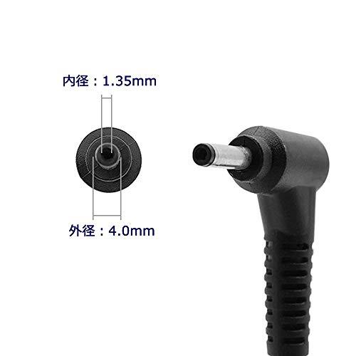 ASUS 互換電源 19V 1.75A 33W ACアダプタ エイスース VivoBook S200E X200CA X200MA X202E ADP-33AW A などに対応 プラグ：4.0 ...