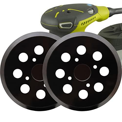 2パック 5インチ 面ファスナー 交換用サンダー パッド Ryobi RS290 RS241 RS240 RS280/RS280VS ...