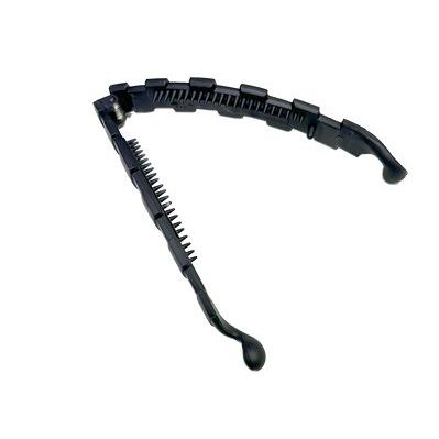 ピタッ！とズレない バナナクリップ スクェアランダム マットブラック（bs-6006-bk）バナナクリップ しっかり ズレない ヘアクリップ シリコン : イーセレクト - 通販 ...