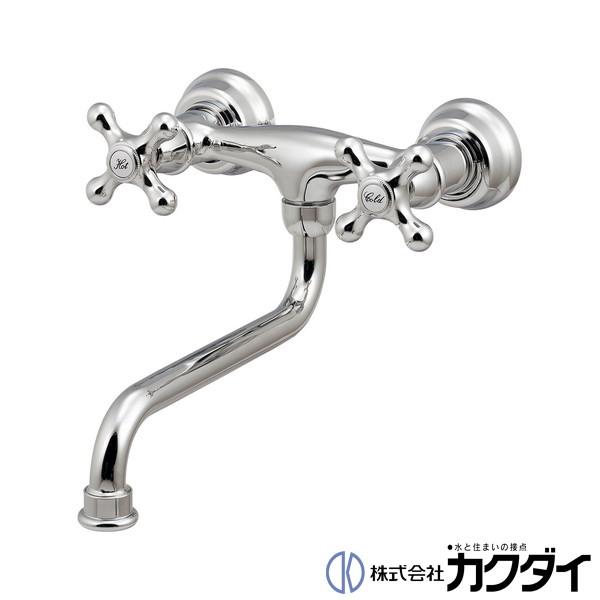 カクダイ KAKUDAI 2ハンドル混合栓 混合水栓 128-114 キッチン 洗面 蛇口 : 施主のミカタ Yahoo!店 - 通販 - Yahoo!ショッピング