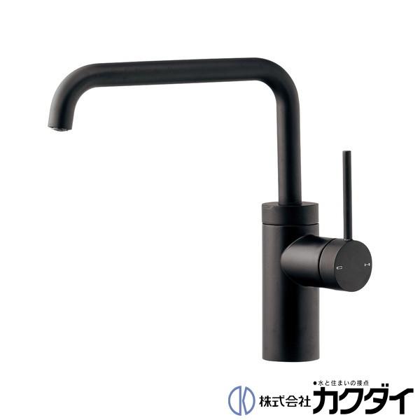 カクダイ KAKUDAI シングルレバー混合栓 マットブラック 混合水栓 183-301-D 蛇口 : 施主のミカタ Yahoo!店 - 通販 - Yahoo!ショッピング