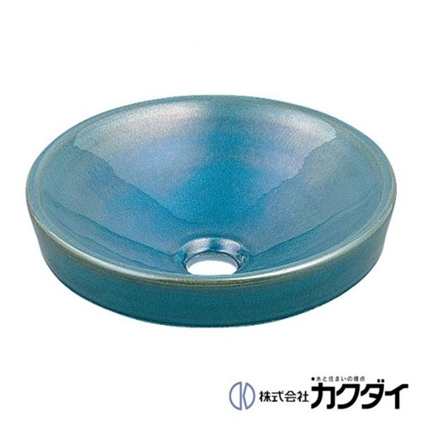カクダイ 【493-012-CB】※ KAKUDAI 丸型手洗器//孔雀 :493-012-CB:施主のミカタ Yahoo!店 - 通販 - Yahoo!ショッピング