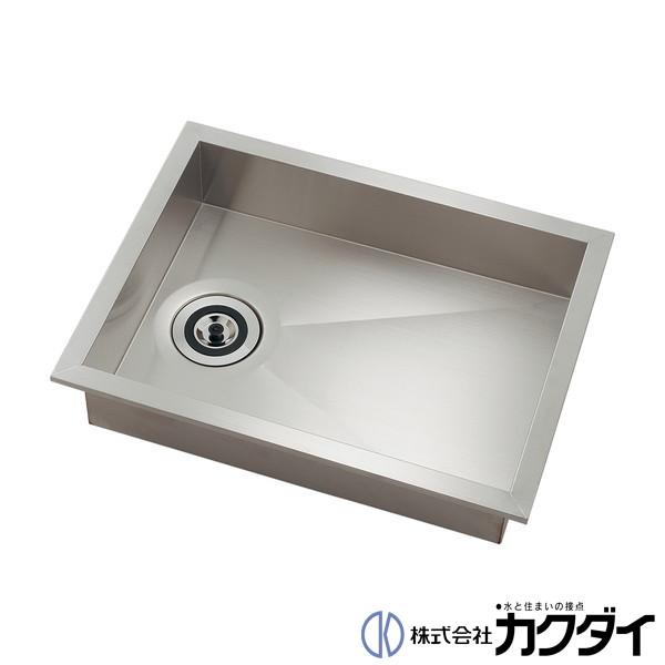 カクダイ KAKUDAI ※ 食洗面器 ステンレス製 493-201 洗面所 : 493-201 : 施主のミカタ Yahoo!店 - 通販 - Yahoo!ショッピング