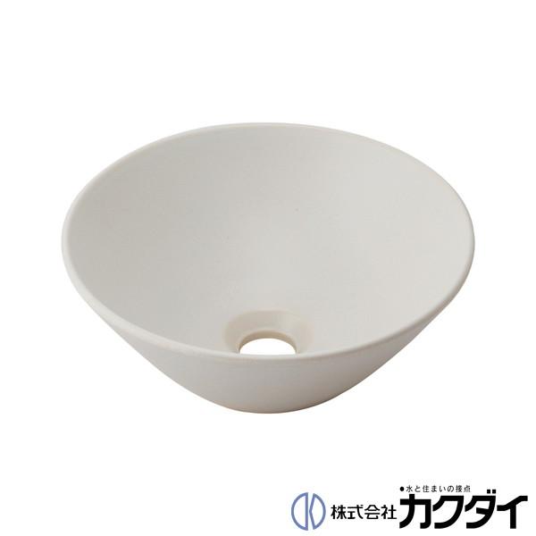カクダイ KAKUDAI 493-267-CW※ 丸型手洗器 狭霧 陶器製（信楽焼） : 施主のミカタ Yahoo!店 - 通販 - Yahoo!ショッピング