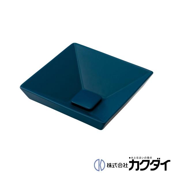 カクダイ KAKUDAI 角型手洗器 マットネイビー 陶器製 493-274-B : 施主のミカタ Yahoo!店 - 通販 - Yahoo!ショッピング