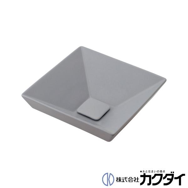 カクダイ KAKUDAI※メーカー直送のみ※ 493-274-GY※ 角型手洗器 マットグレー 陶器製管理番号1870 : 施主のミカタ Yahoo!店 - 通販 - Yahoo!ショッピング