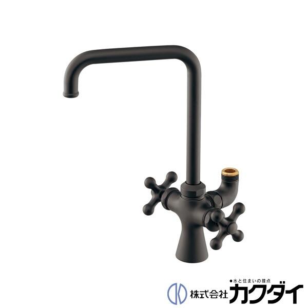 カクダイ KAKUDAI 721-012-D 浄水器取付用水栓 分岐つき マットブラック 蛇口 : 施主のミカタ Yahoo!店 - 通販 - Yahoo!ショッピング