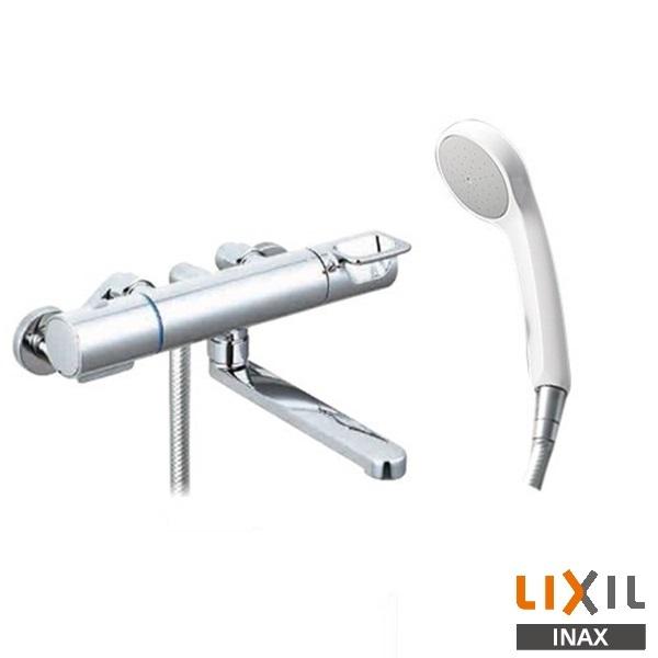 INAX LIXIL BF-KA145TSG(250) サーモスタット付シャワーバス水栓 クロマーレS エコフルスプレーシャワー付 蛇口 リクシル 浴室用 : bf-ka145tsg-250 ...