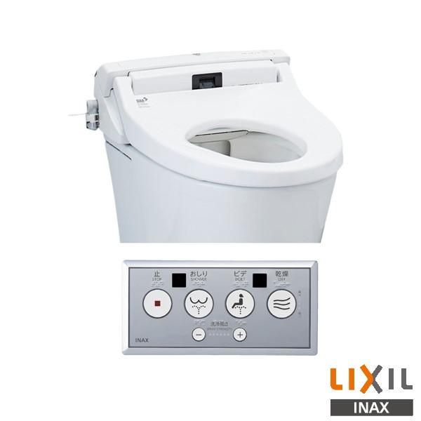 INAX LIXIL CW-PC12-CK-UR-TU シャワートイレスリムタイプ シャワートイレ+大型埋込リモコン100V式セット 色：BW1 受注生産品 リクシル : 施主のミカタ ...