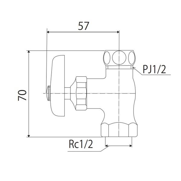 KVK 在庫あり K31-P5 ストレート形止水栓 本体ナット付 : 施主のミカタ Yahoo!店 - 通販 - Yahoo!ショッピング