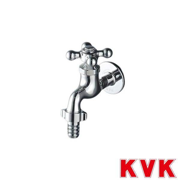 KVK K4CJ カップリング付横水栓 レトロピアンハンドル付 蛇口 : 施主のミカタ Yahoo!店 - 通販 - Yahoo!ショッピング