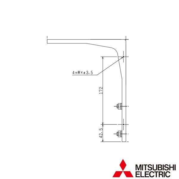 三菱 KH-4A※ 換気扇用 エアーカーテンシステム部材 天吊金具 : 施主のミカタ Yahoo!店 - 通販 - Yahoo!ショッピング