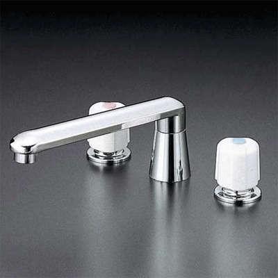 KVK KM82 2ハンドル混合栓 ユニオン接続 混合水栓 : 施主のミカタ Yahoo!店 - 通販 - Yahoo!ショッピング