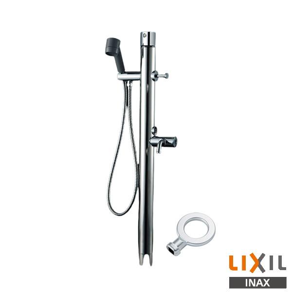 INAX LIXIL LF-902SG※ シャワー付単水栓柱 キー式ハンドル付 水栓金具 シャワー付水栓柱 リクシル : 施主のミカタ Yahoo!店 - 通販 - Yahoo!ショッピング