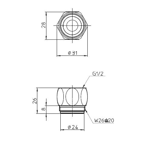 三栄水栓 SANEI PT35-25S パイプアダプター : 施主のミカタ Yahoo!店 - 通販 - Yahoo!ショッピング