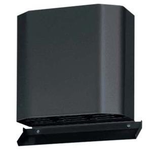 Panasonic パナソニック ベンテック 換気扇 ダクト用エクステリア部材 VB-BBW100S2-K 角形パイプフード スリット無し 着脱ガラリ・防虫網付 色：ブラック : 施主のミカタ ...