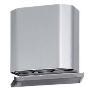 Panasonic パナソニック ベンテック 換気扇 ダクト用エクステリア部材 VB-BBW150SB2 角形パイプフード スリット無し 防火ダンパー・着脱ガラリ・防虫網付 色：シルバー ...