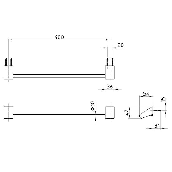 三栄水栓 SANEI W5711-C タオル掛け : 施主のミカタ Yahoo!店 - 通販 - Yahoo!ショッピング