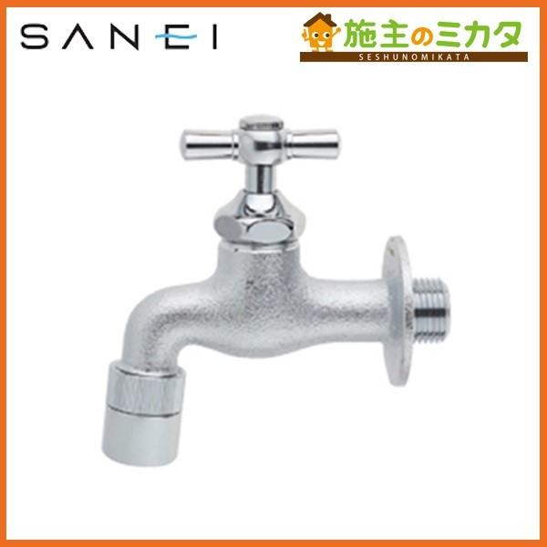 三栄水栓 SANEI Y1811-13 ガーデン水栓 一文字ハンドル 蛇口 : 施主のミカタ Yahoo!店 - 通販 - Yahoo!ショッピング