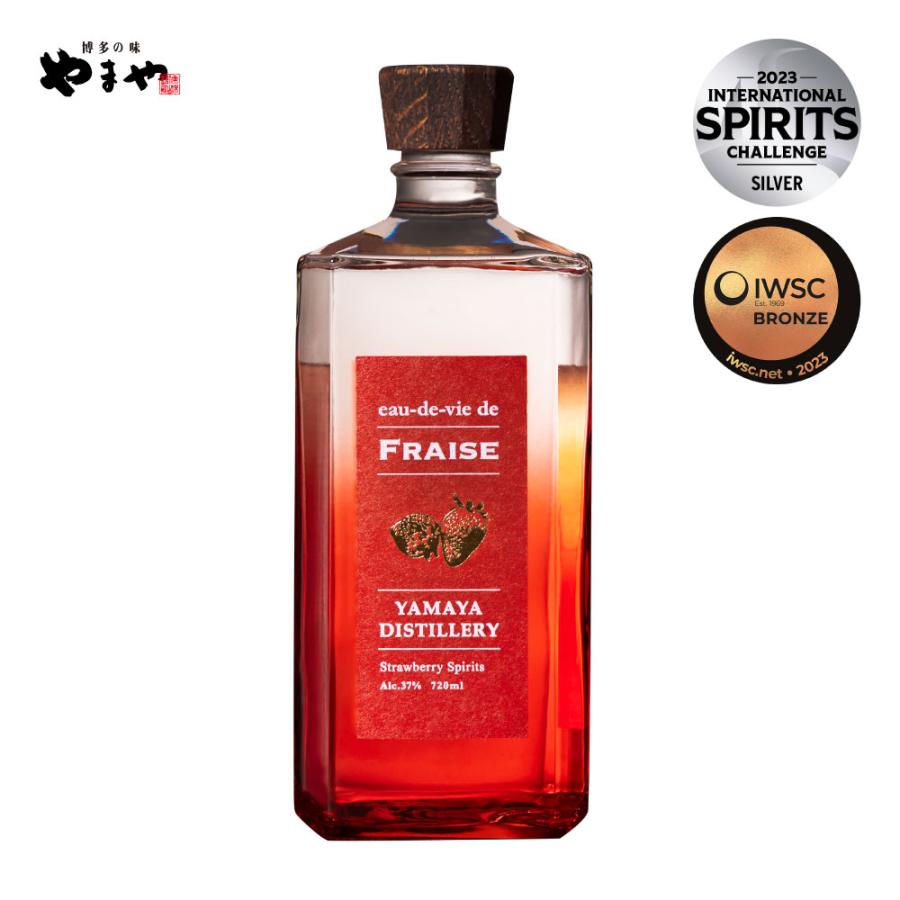 やまや eau-de-vie de fraise 720ml (九州 スピリッツ お取り寄せ グルメ 宅飲み 家飲み おうち) : 58646 : 博多の味やまや Yahoo!ショッピング店 ...