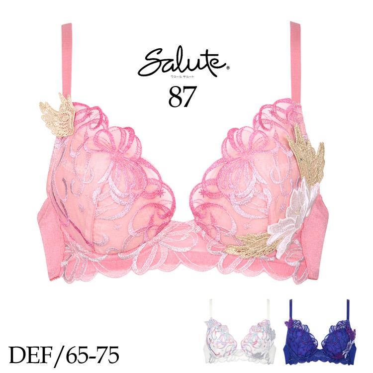 サルート 30%OFF ワコール 87 セール VIVA LINE ブラジャー DEFカップ ビバライン 谷間 単品 レディース BTJ487 : アイム下着屋 - 通販 - Yahoo!ショッピング