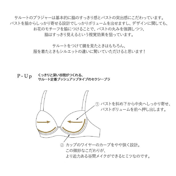 ワコール サルート 92G P-up ブラジャー 新作 セール 2023 春夏 BTJ492 谷間 レディース C/65-80 :BTJ492:アイム下着屋 - 通販 - Yahoo!ショッピング