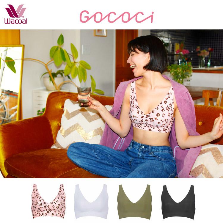 WACOAL LLサイズ ワコール GOCOCI ハーフトップ ワイヤーなし ブラジャー シームレス Tシャツブラ : アイム下着屋 - 通販 - Yahoo!ショッピング