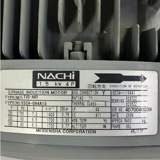 NACHI モーター LTIS-NR : e-Spares.jp - 通販 - Yahoo!ショッピング