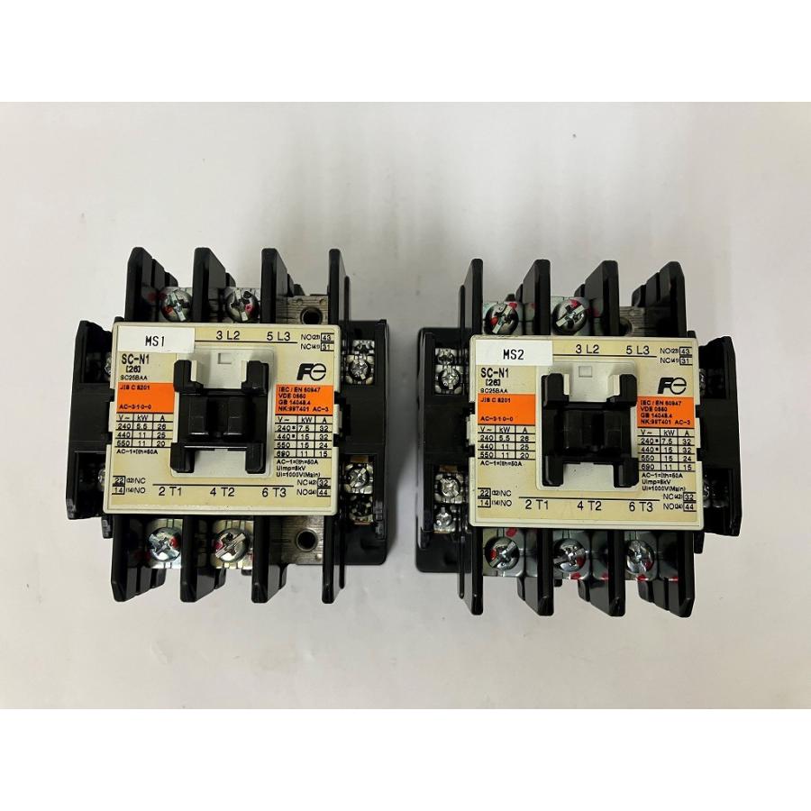 富士電機 電磁接触器 コンタクタ マグネットスイッチ SC-N1 SC25BAA 2台セット :rc-ITQGDKDDI634-KTIi:e ...
