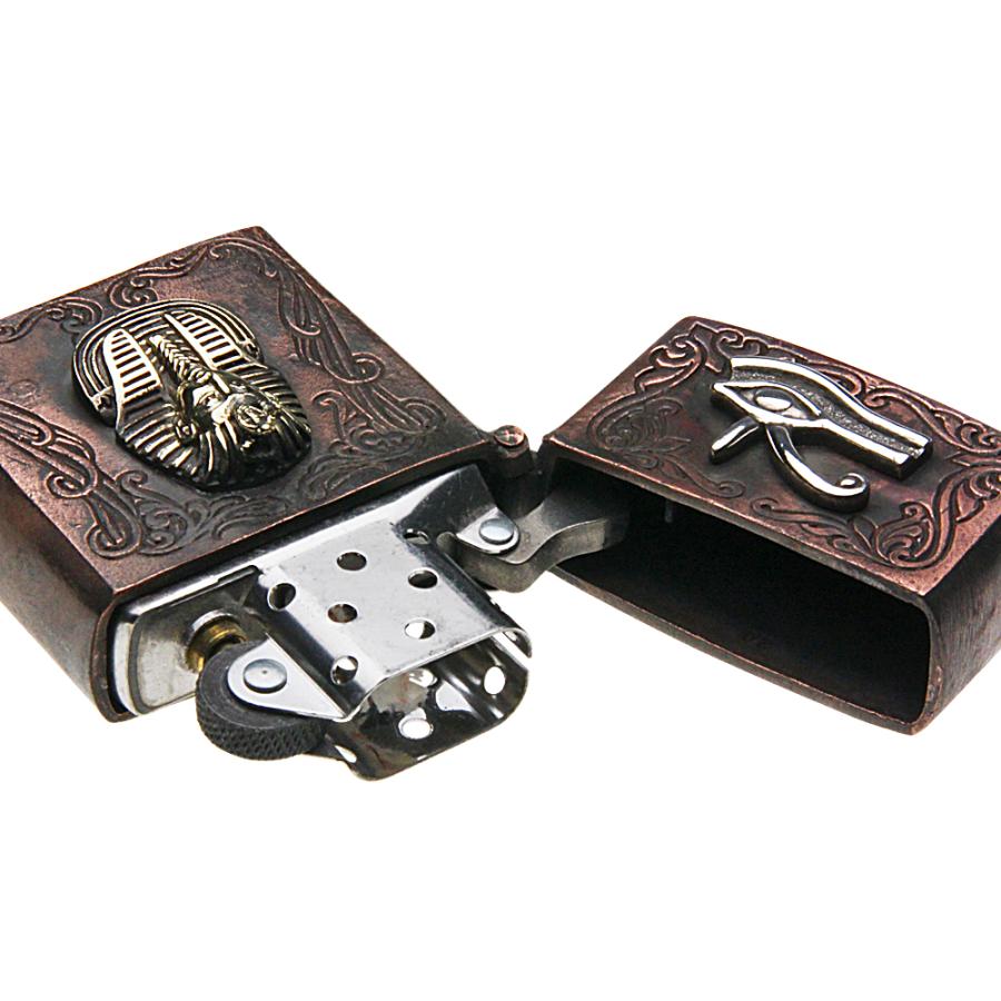 銅オイルライター ツタンカーメン ZIPPO ジッポ 銅アクセサリー s0025 : FIGMART シルバーアクセサリー - 通販 - Yahoo!ショッピング