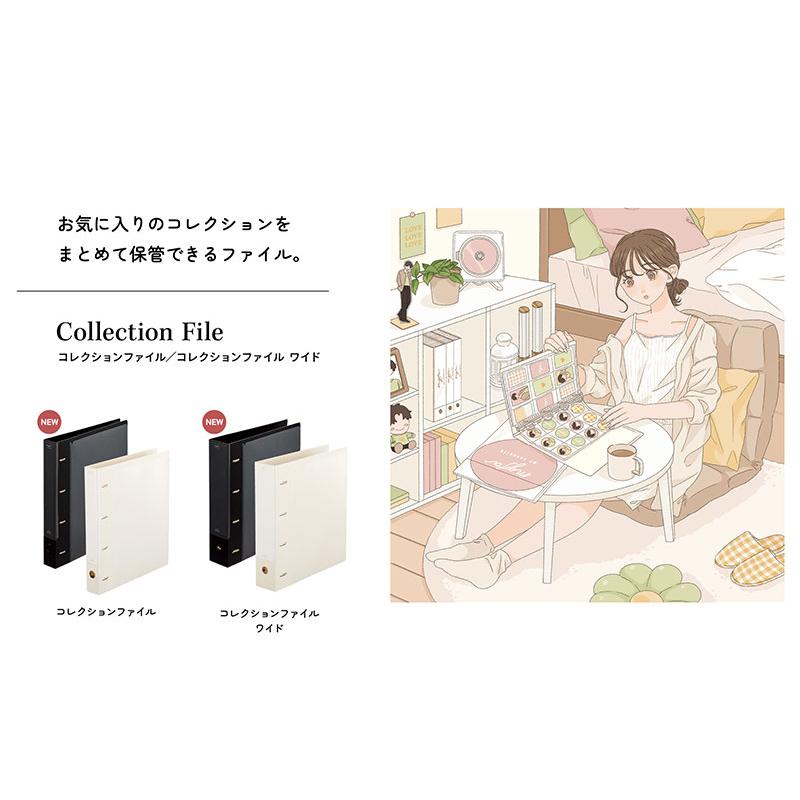 LIHIT LAB. リヒトラブ ミファ コレクションファイル A4 タテ型 4穴（F-3300）【LIHIT myfa デザイン おしゃれ かわいい】 : フジオカ文具e ...