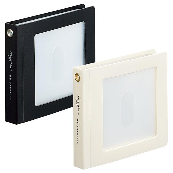 LIHIT LAB. リヒトラブ myfa スクエアフォトコレクションファイル ミニ 収容量48枚（N-3326）【LIHIT ミファ 推し活グッズ ファイル デザイン おしゃれ かわいい ...