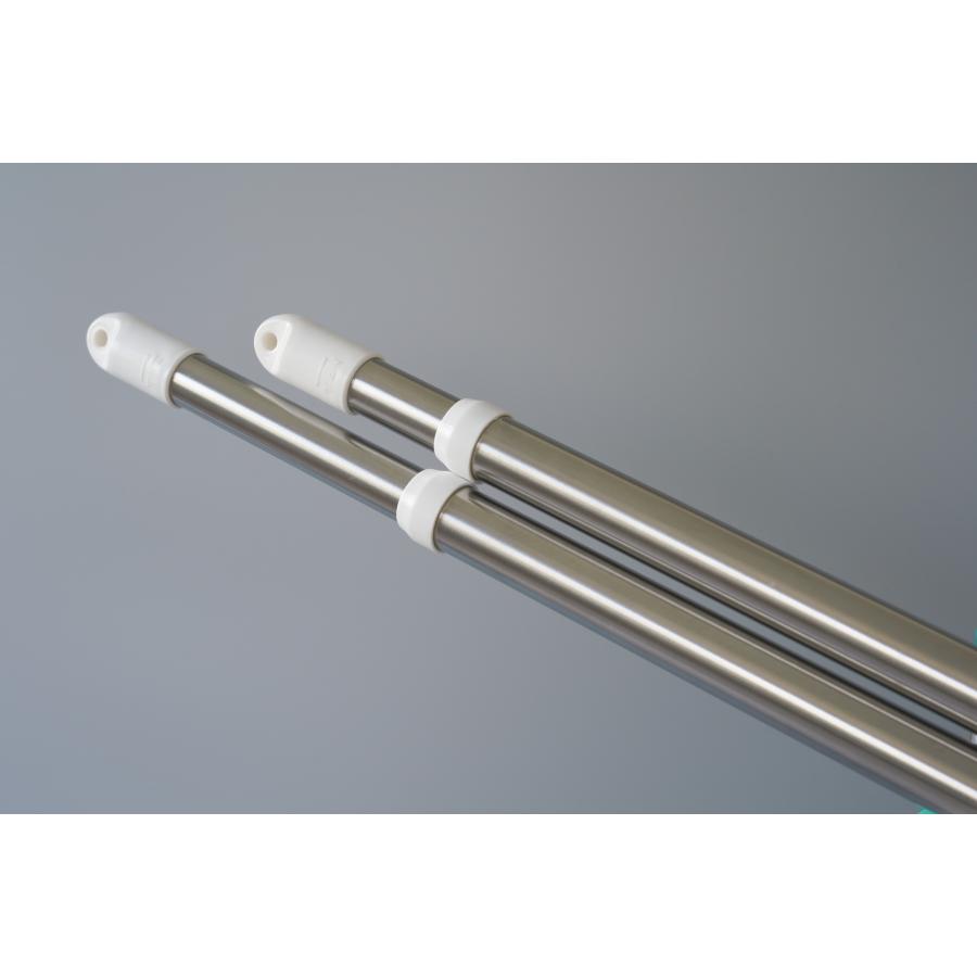 日本ハンガーボード ステンレス スリム 伸縮物干し竿 パイプ直径25.4mm 1.65m〜3.0m CSM-30 2本セット : 洗濯用品のe-steps - 通販 - Yahoo!ショッピング