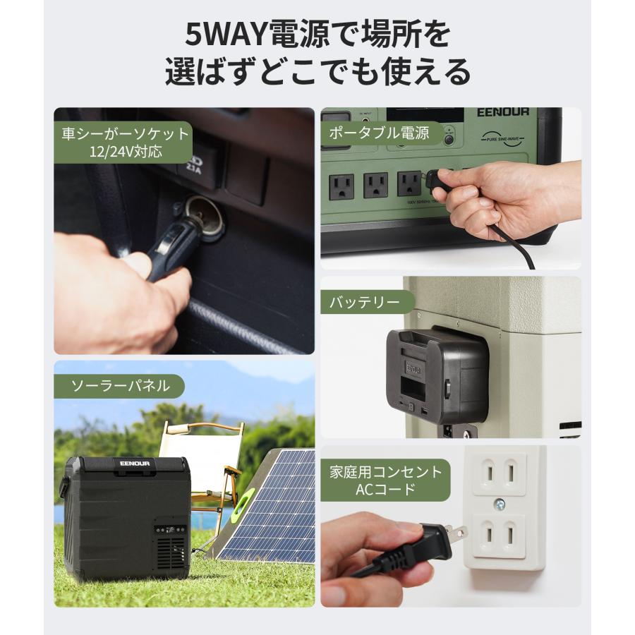 EENOUR 【ボーナス+5％】 車載冷蔵庫 ポータブル冷蔵庫 D18 18L バッテリーセット バッテリー付き 急速冷却 防災 即納 爆買 : EENOUR公式 Yahoo!店 - 通販 ...