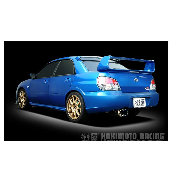柿本改 マフラー B21334 WRX STI [GDB(E/F/G型)](4WD)(04/6〜07/6)(ターボ) Regu.06 & R メーカー直送品 ※個人宅配送不可 / 応相談 ...
