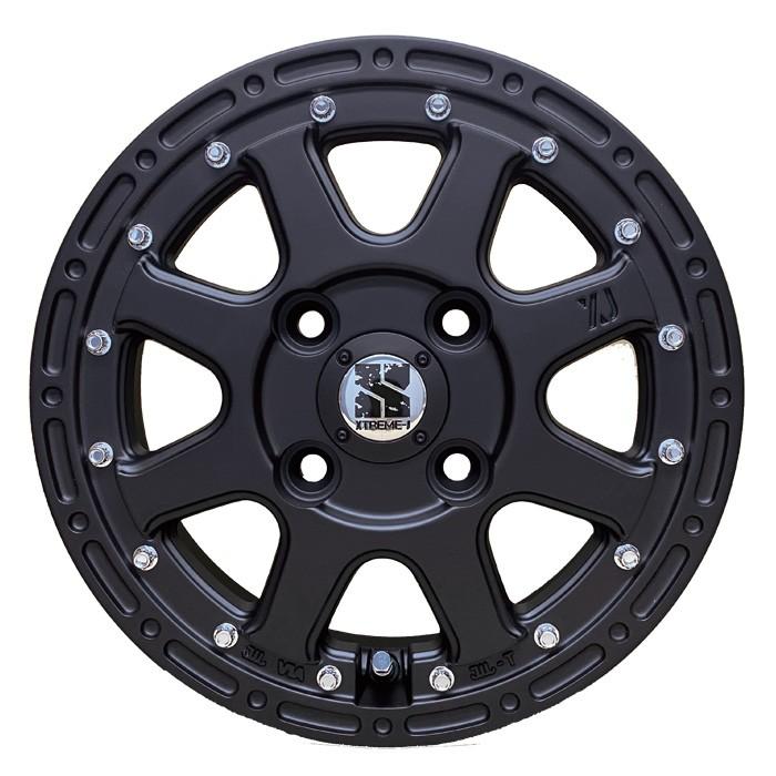 ダンロップ TG4 145R12 6PR +エクストリームJ 12×4.00B PCD100/4H INSET+42 JWL-T タイヤ 4本 ホイール セット : Eタイヤショップ - 通販 ...