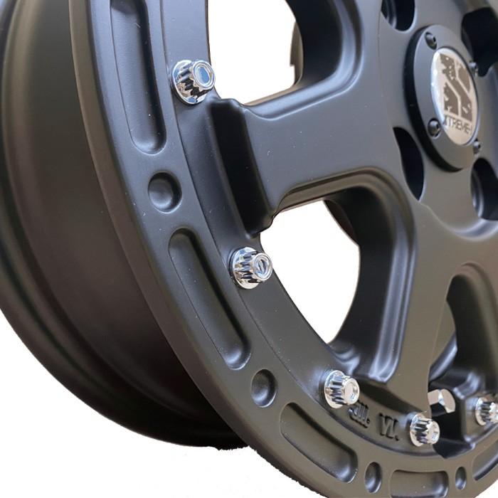 ダンロップ TG4 145R12 6PR +エクストリームJ 12×4.00B PCD100/4H INSET+42 JWL-T タイヤ 4本 ホイール セット :20sumset-12dl ...