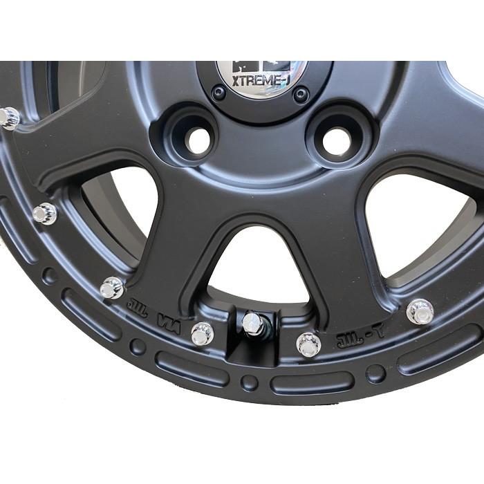 ダンロップ TG4 145R12 6PR +エクストリームJ 12×4.00B PCD100/4H INSET+42 JWL-T タイヤ 4本 ホイール セット :20sumset-12dl ...