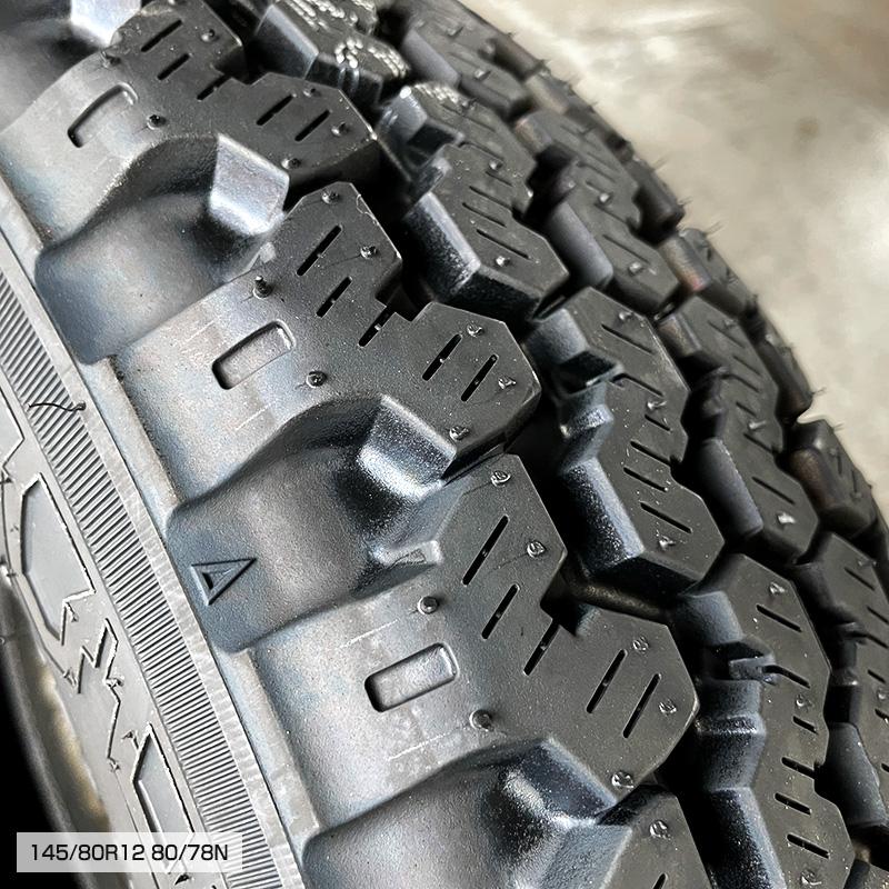 GEOLANDAR ジオランダー KT Y828C 145/80R12 80/78 XR-800M 12×4.0 グロスブロンズリムポリッシュ GBR/RP 4本ホイールセット ヨコハマ ...
