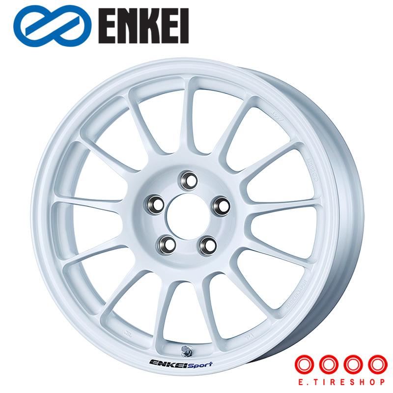ENKEI エンケイ RC-T5 15×6.5J PCD100 5H INSET+40 ボア径φ75 ホワイト W 15インチ sport ホイール 単品1本 : Eタイヤショップ - 通販 ...